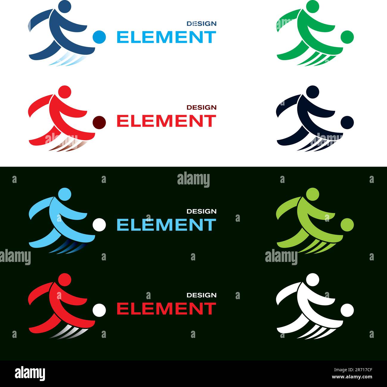 Vector Set of football design elements Stock Vector Image & Art - Alamy