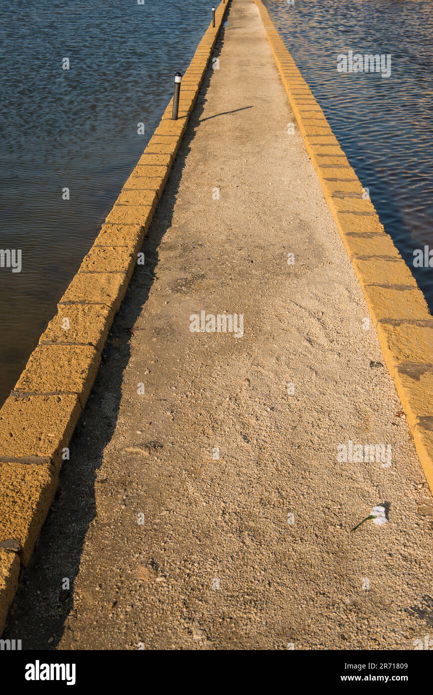 Riserva naturale integrale saline di trapani e paceco. sicily Stock Photo - Alamy