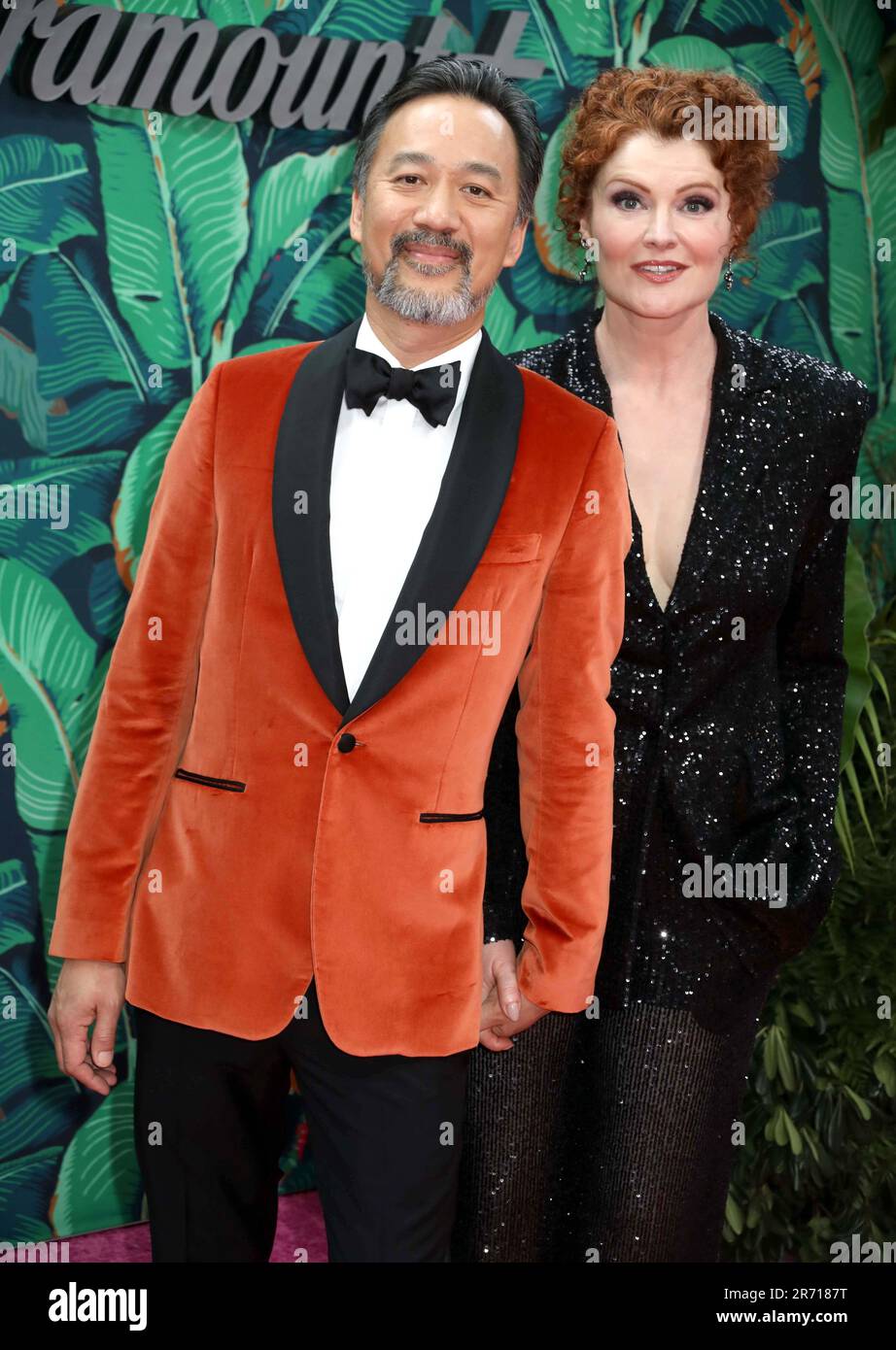 June 11, 2023, New York City, New York, USA: Actors LAP CHI CHU and REBECCA WISOCKY seen on the ...