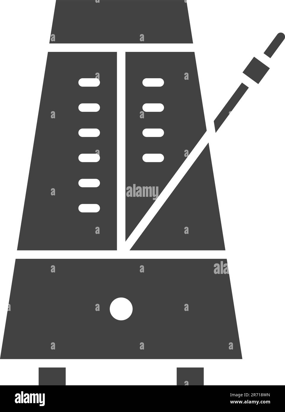 Metronome icon vector image. Suitable for mobile application web ...