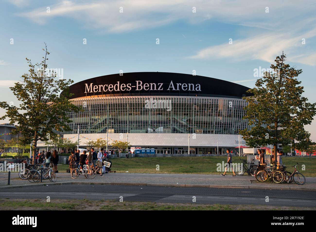 Germany. Berlin. Mercedes Benz Arena Stock Photo - Alamy