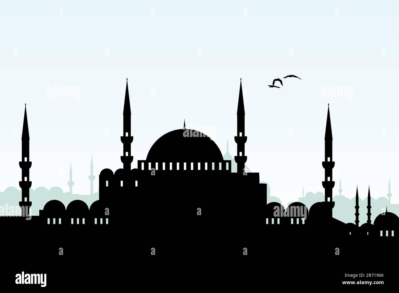 vector cityscape of istanbul Stock Vector Image & Art - Alamy
