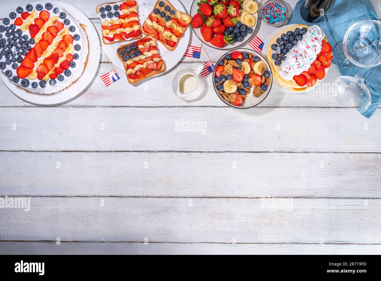 Fourth of July, Patriotic Independence day desserts. 4th of July sweet ...