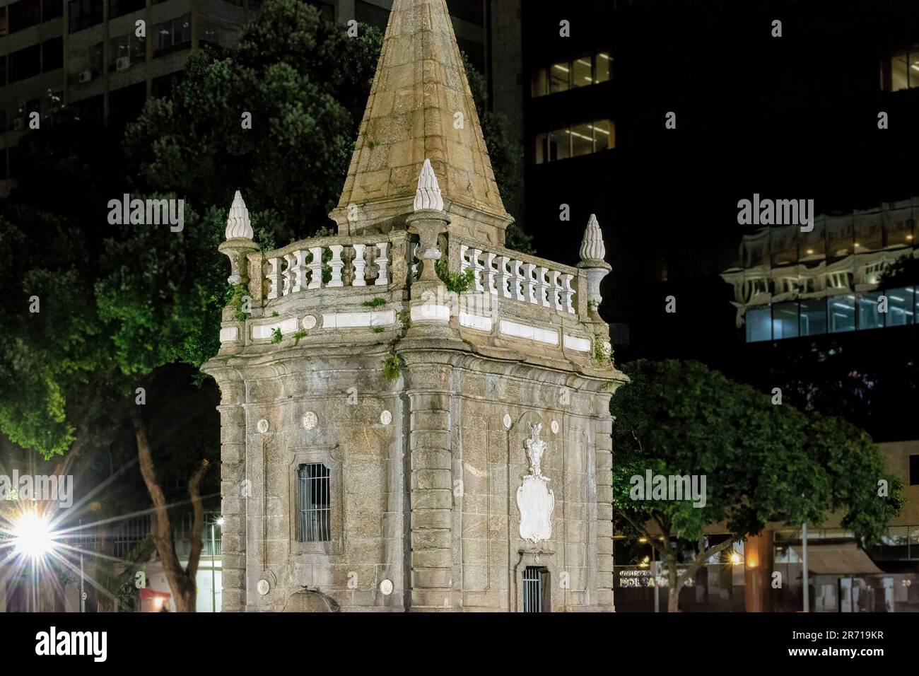 Rio de Janeiro, Brazil - June 8, 2023: Chafariz do Mestre Valentim. A ...