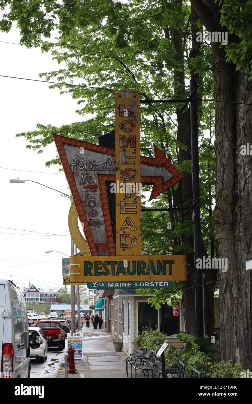 Americana sign hi-res stock photography and images - Alamy