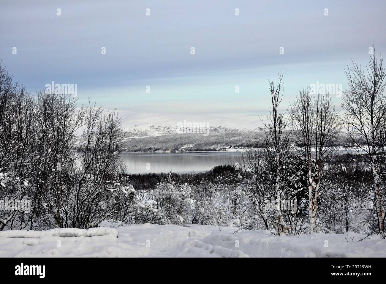 Tromso norway landscapes snow hi-res stock photography and images - Alamy