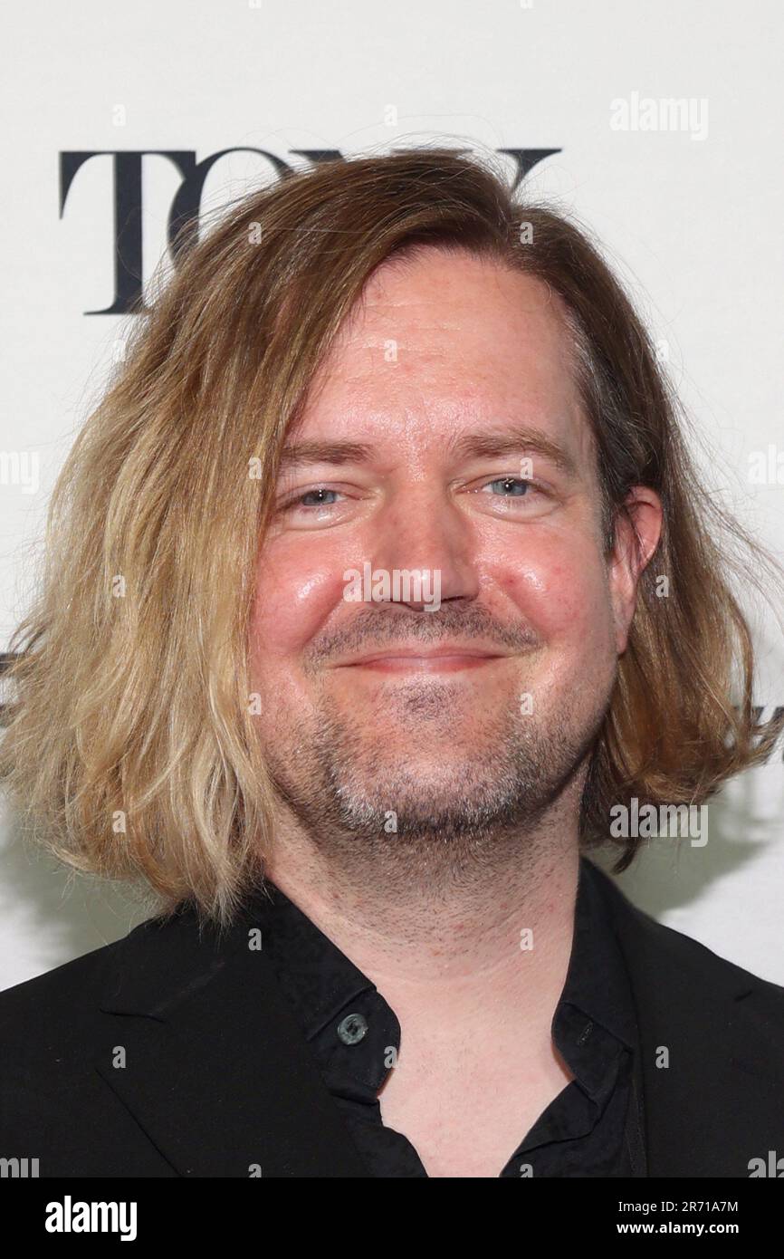 New York, NY, USA. 11th June, 2023. Andrzej Goulding in the press room ...