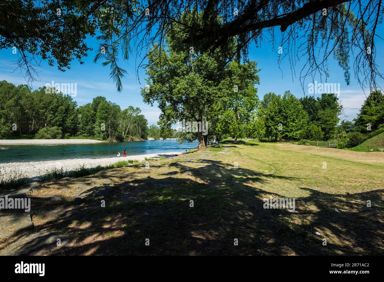 Parco naturale lombardo della valle del ticino. castelletto di cuggiono ...