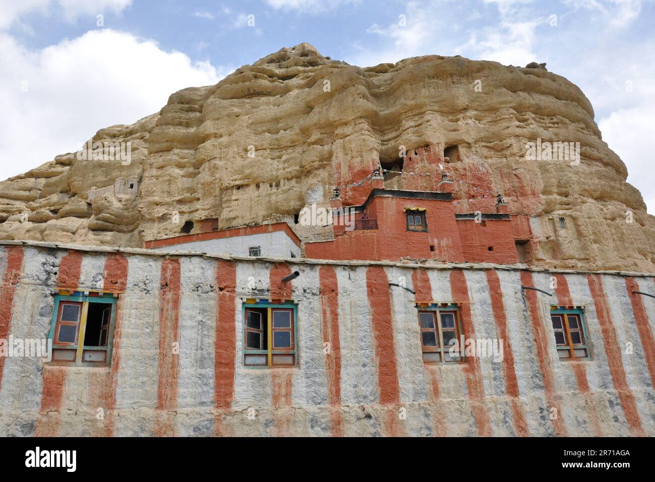 Nepal. Mustang. traditional village Stock Photo - Alamy