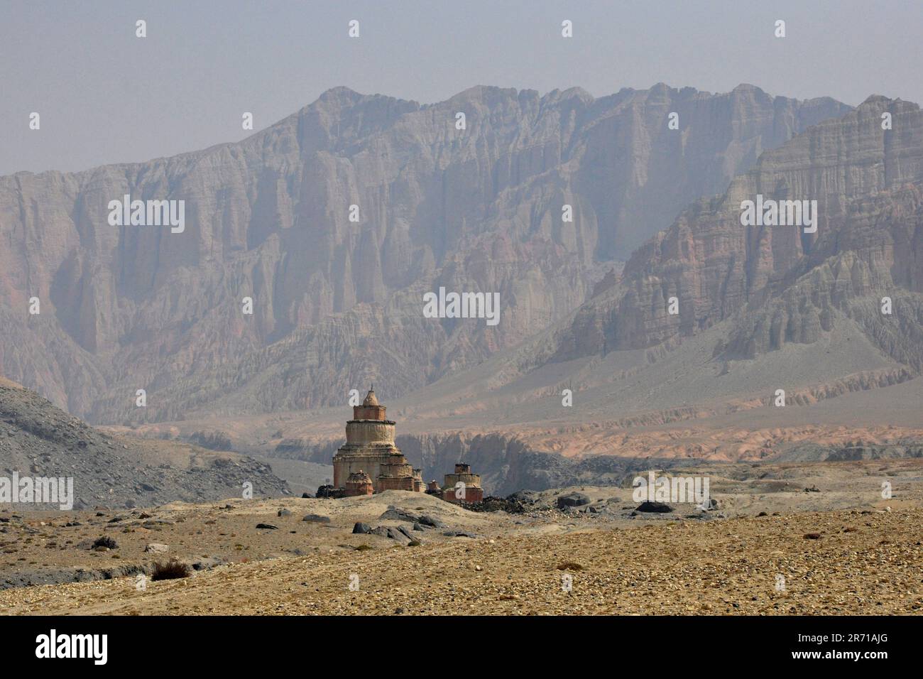 Nepal. Mustang. monastery Stock Photo - Alamy