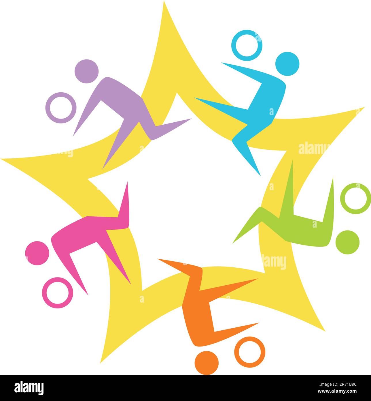 Teamwork logo hi-res stock photography and images - Alamy