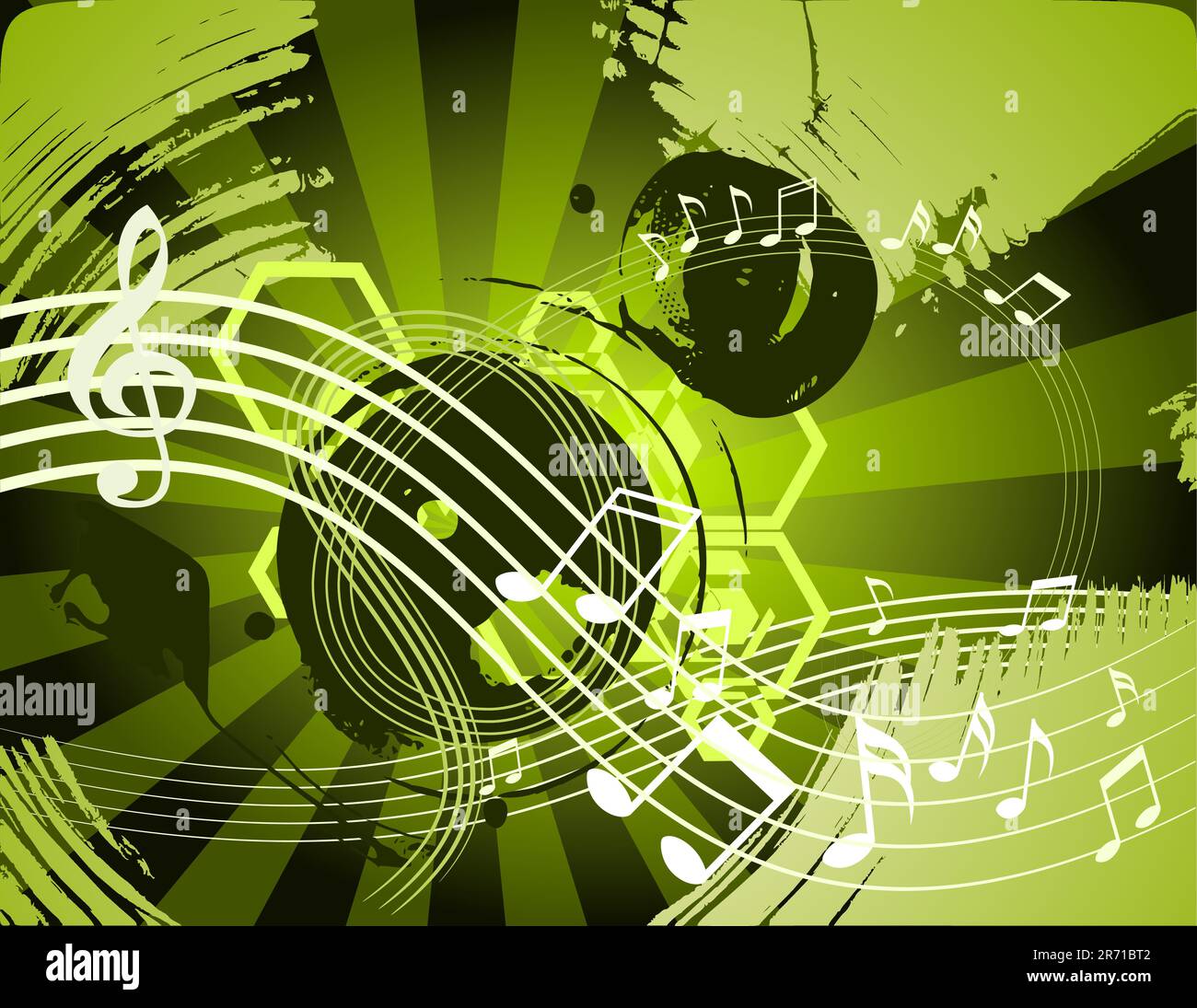 Music abstract background Stock Vector Image & Art - Alamy