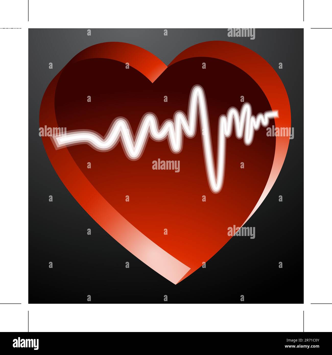 Heart attack patient hospital Stock Vector Images - Alamy