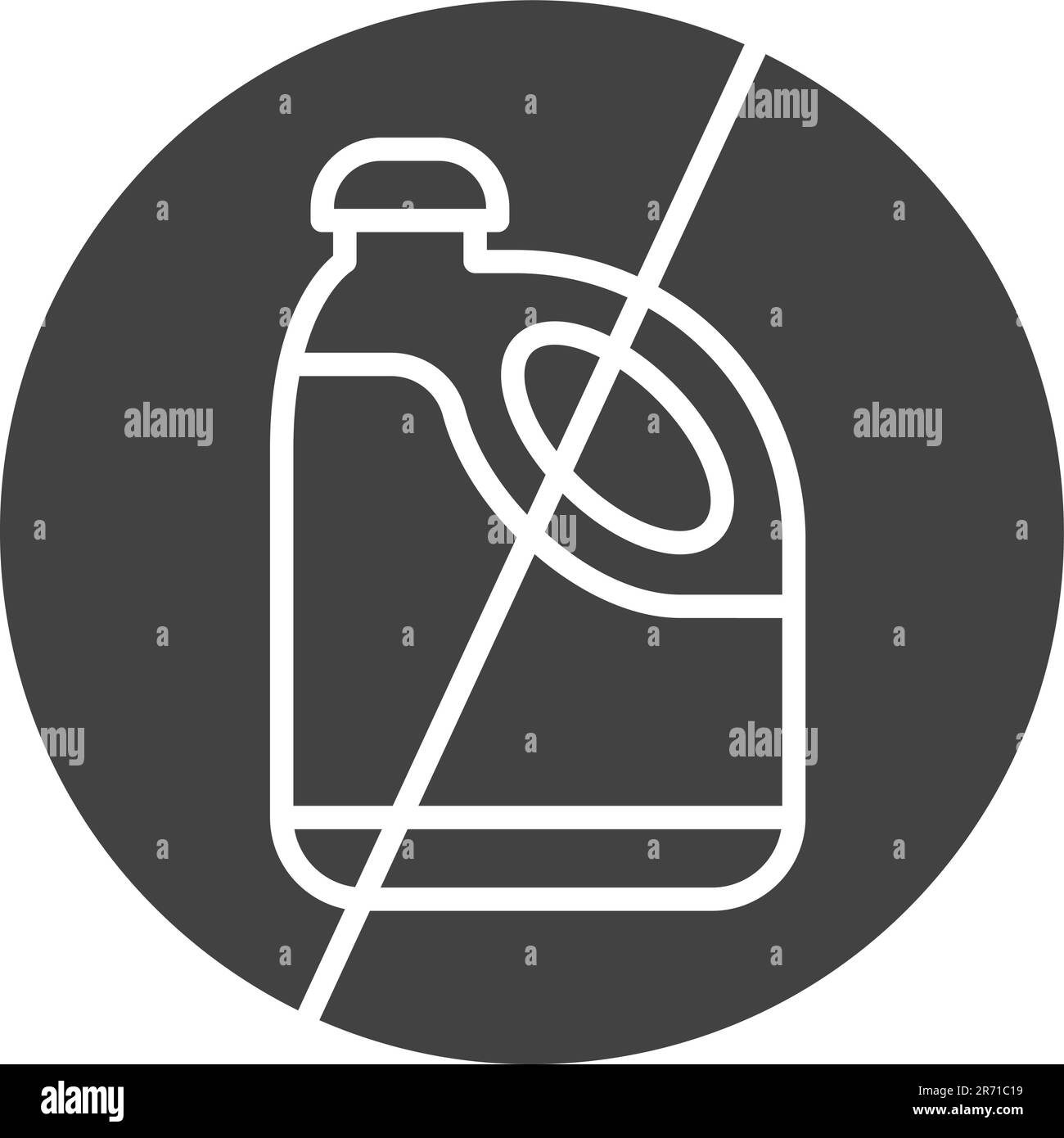 No Bleach icon vector image. Suitable for mobile application web ...