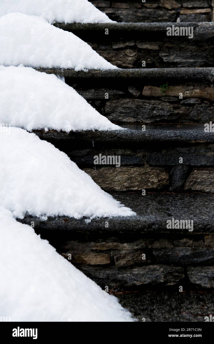 Switzerland stairs staircase hi-res stock photography and images - Alamy