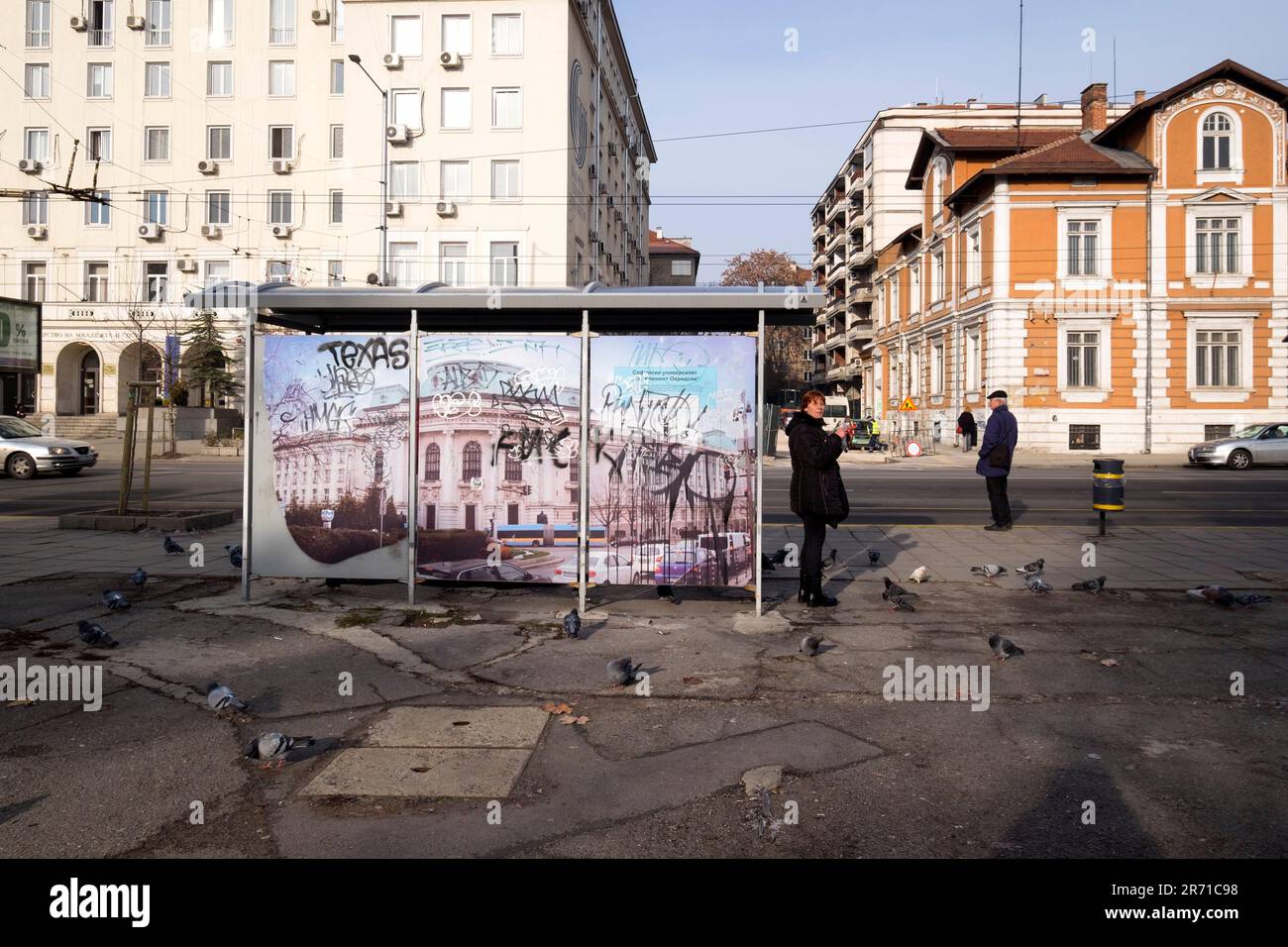 Bulgaria, Sofia, Town center, Daily life Stock Photo - Alamy