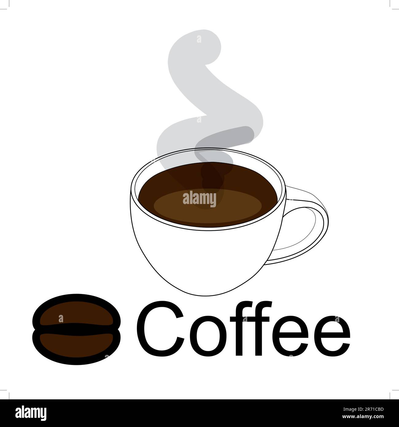 Coffee shop and bar Cut Out Stock Images & Pictures - Alamy