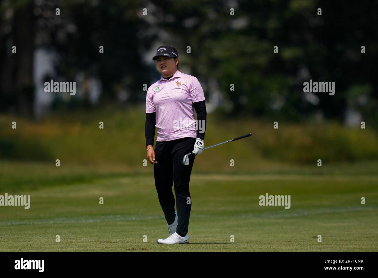 Wichanee Meechai, of Thailand, plays during the final round of the ...