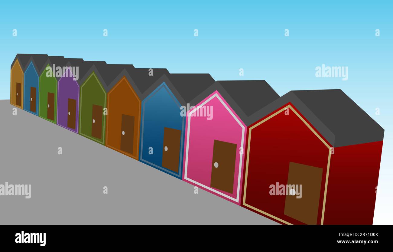 Artist row Stock Vector Images - Alamy