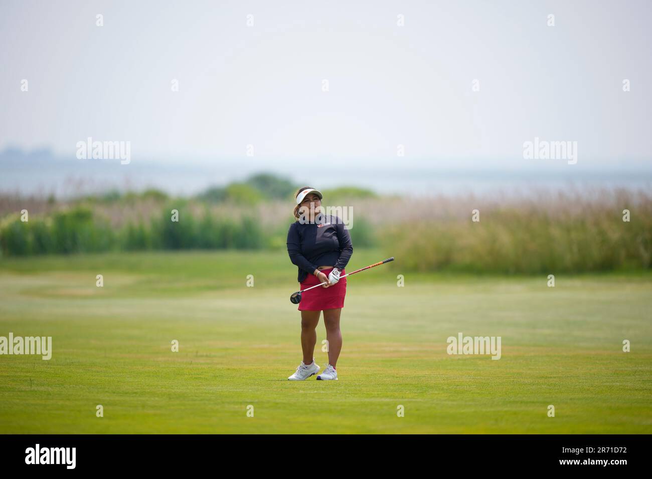 Dottie Ardina, of the Philippines, plays during the final round of the ...
