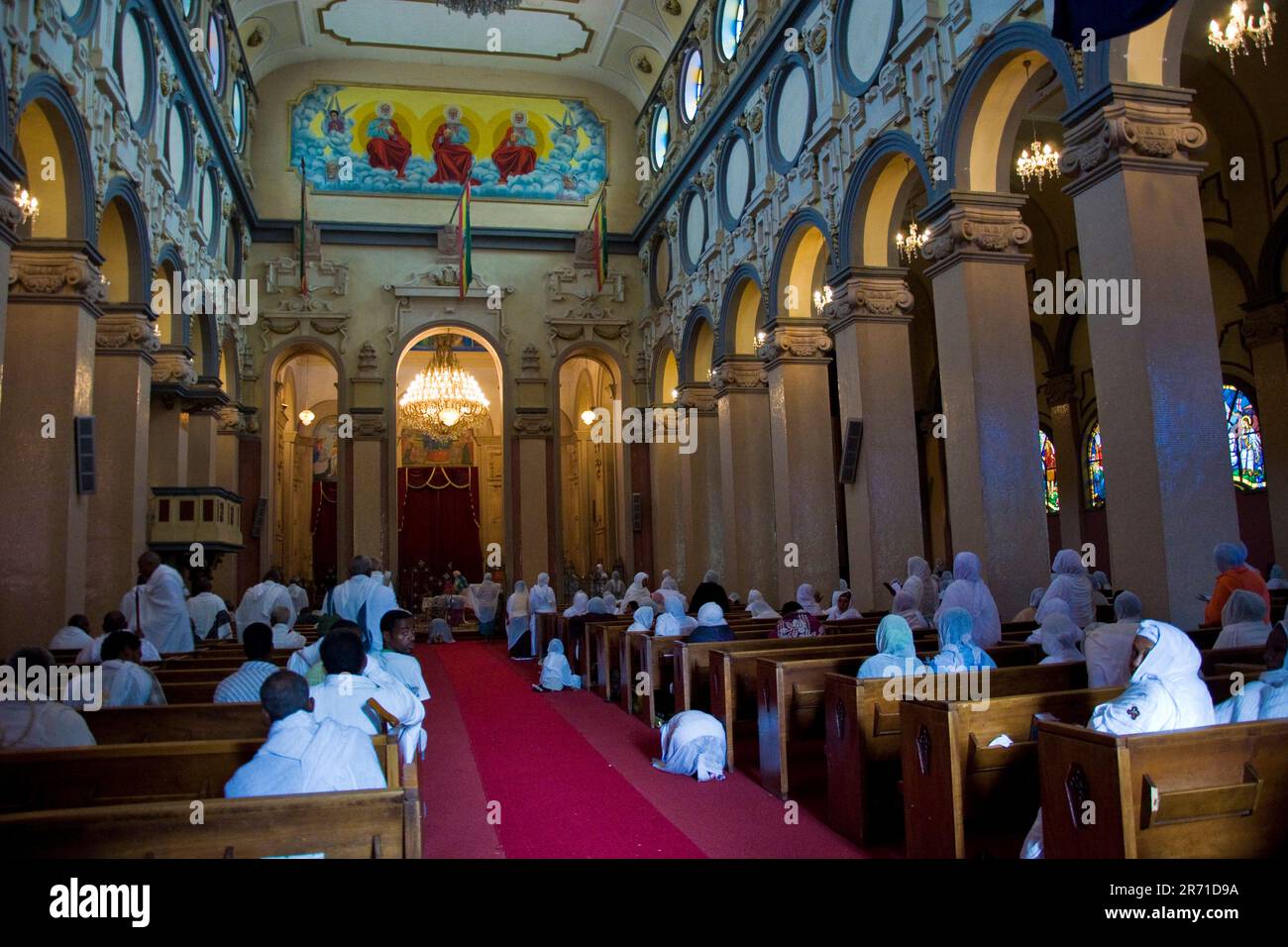 Holy Trinity church, Addis Ababa, Ethiopia Stock Photo - Alamy
