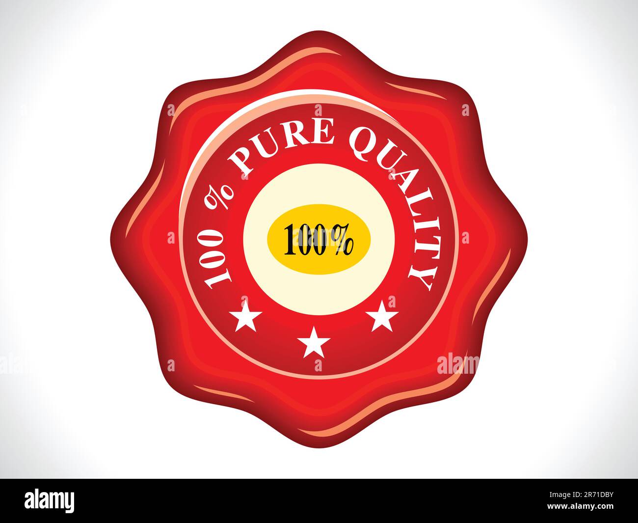 abstract red stamp vector illustration Stock Vector Image & Art - Alamy