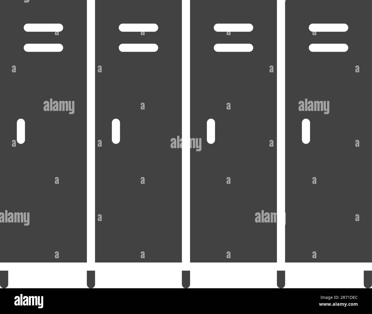 Lockers icon vector image. Suitable for mobile application web ...