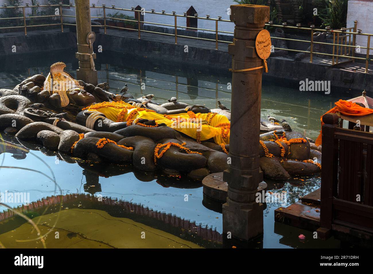 Local visnu temple hi-res stock photography and images - Alamy