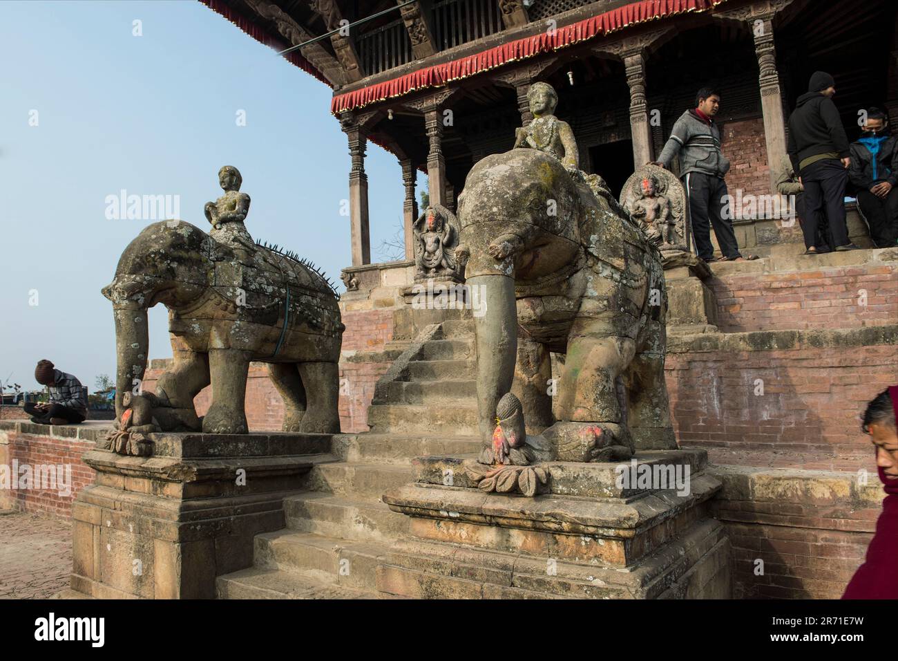 Nepal, Kirtipur, Temple Stock Photo - Alamy