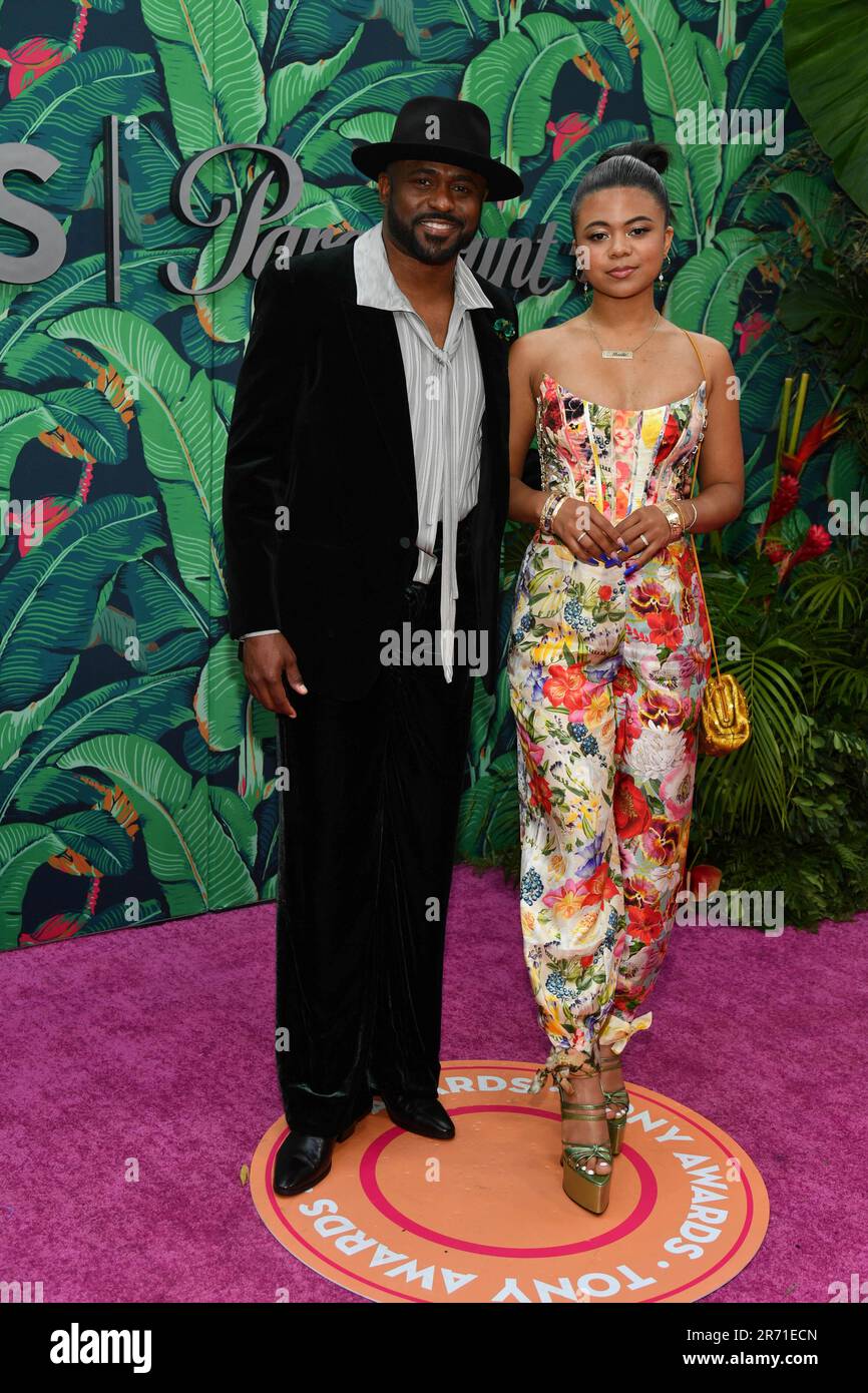 Photo by: NDZ/STAR MAX/IPx 2023 6/11/23 Wayne Brady and Maile Masako ...