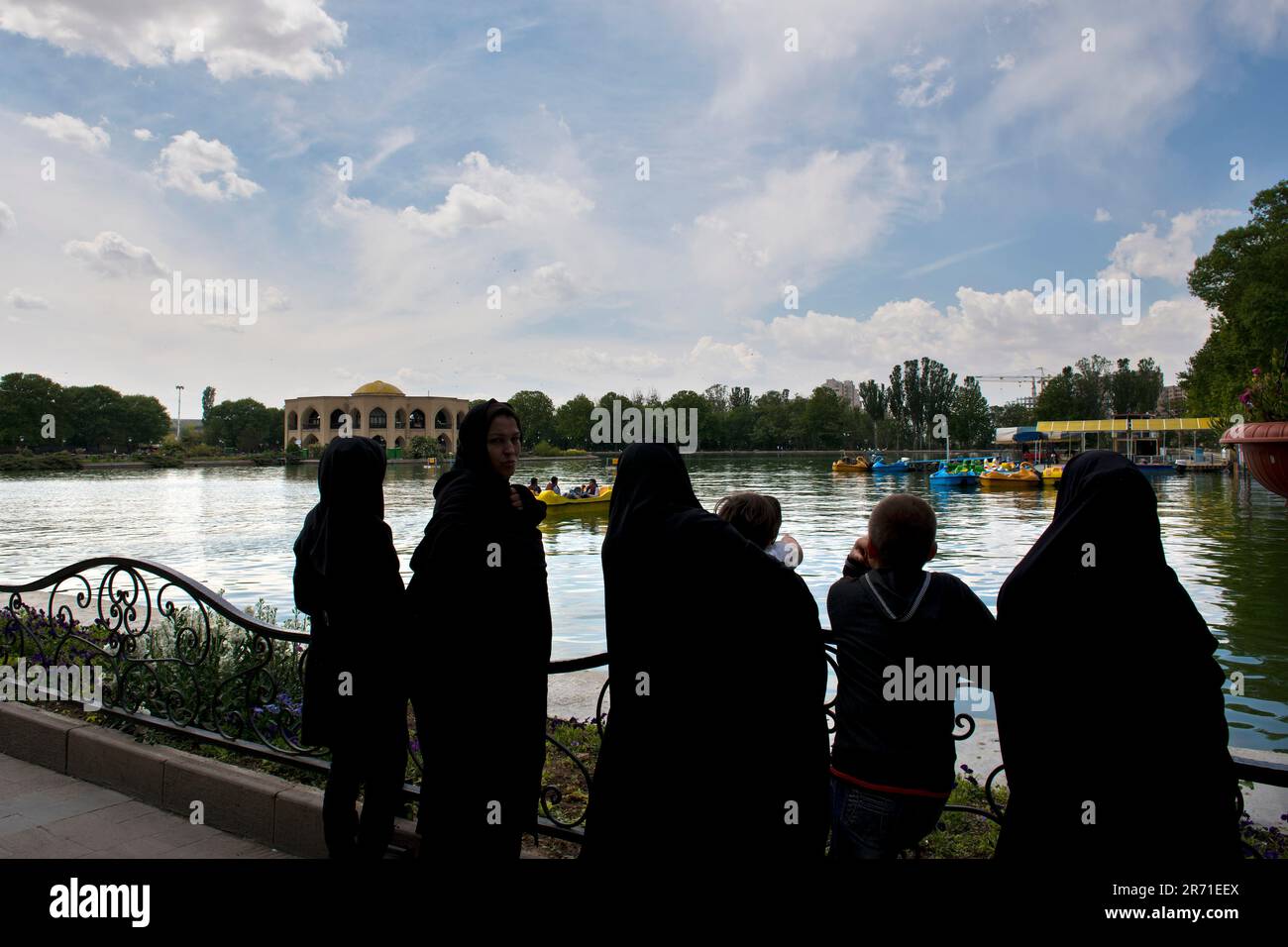 Asia, Iran, Tabriz, Ali Goli garden and building Stock Photo - Alamy