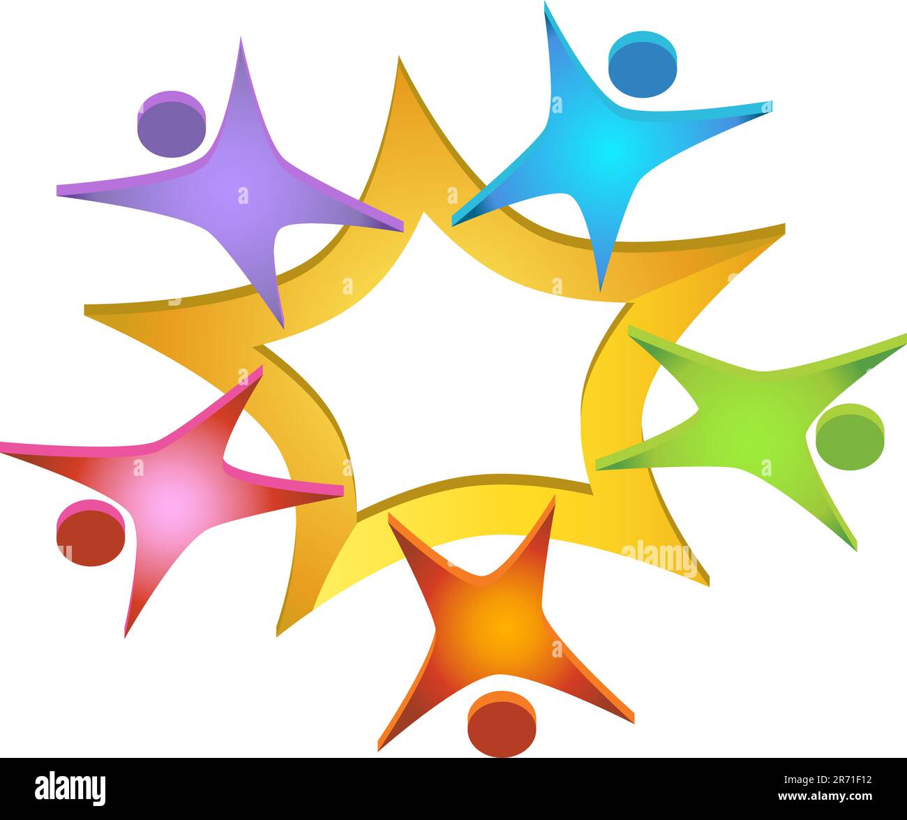 Teamwork logo hi-res stock photography and images - Alamy