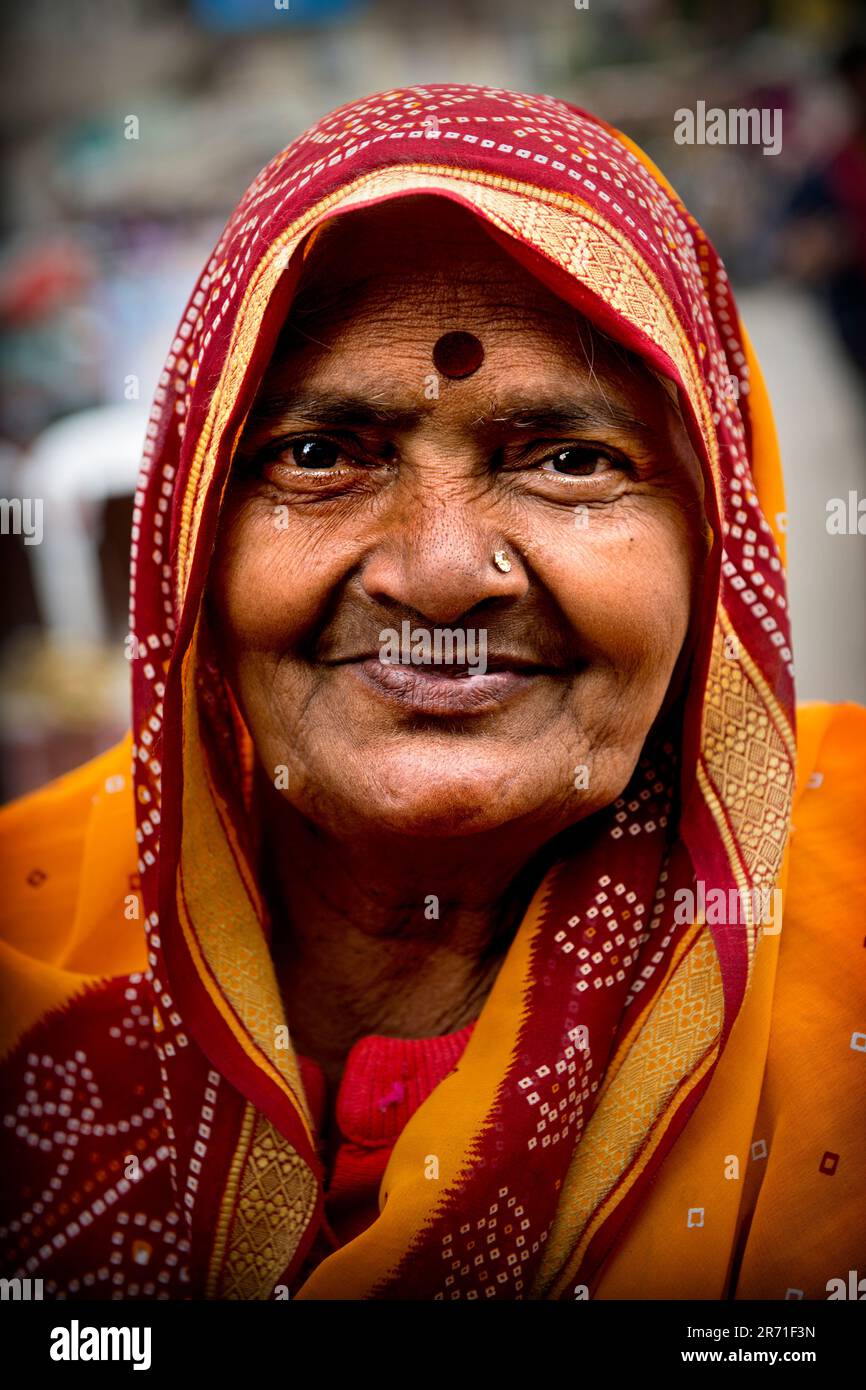 India, Rajasthan, Pushkar, portrait Stock Photo - Alamy