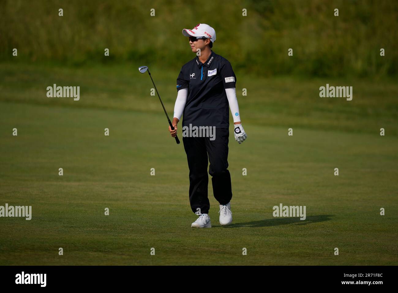 Hyo Joo Kim Of South Korea Plays During The Final Round Of The Shoprite Lpga Classic Golf