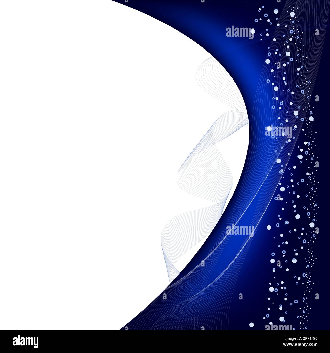 abstract blue background - Illustration for your design Stock Vector ...