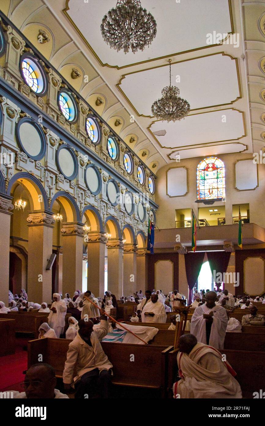 Holy Trinity church, Addis Ababa, Ethiopia Stock Photo - Alamy