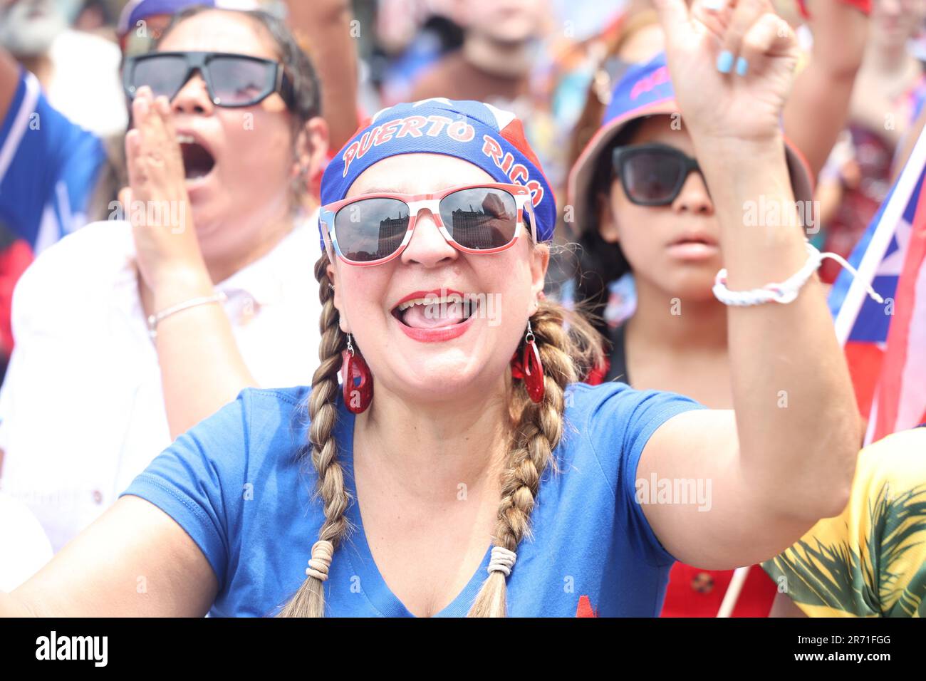 Puerto rico parade dancers hi-res stock photography and images - Alamy