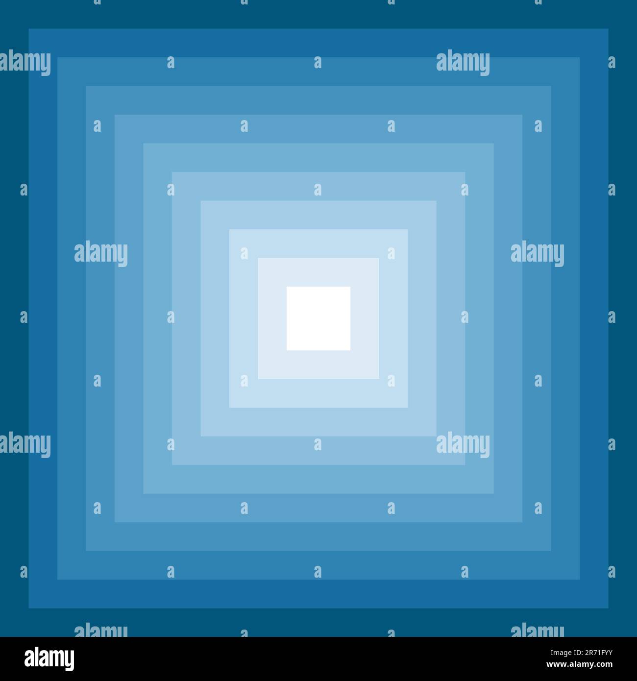 Illustration of Gradient Blue Colored Abstract 3D Multiple Square Frame ...
