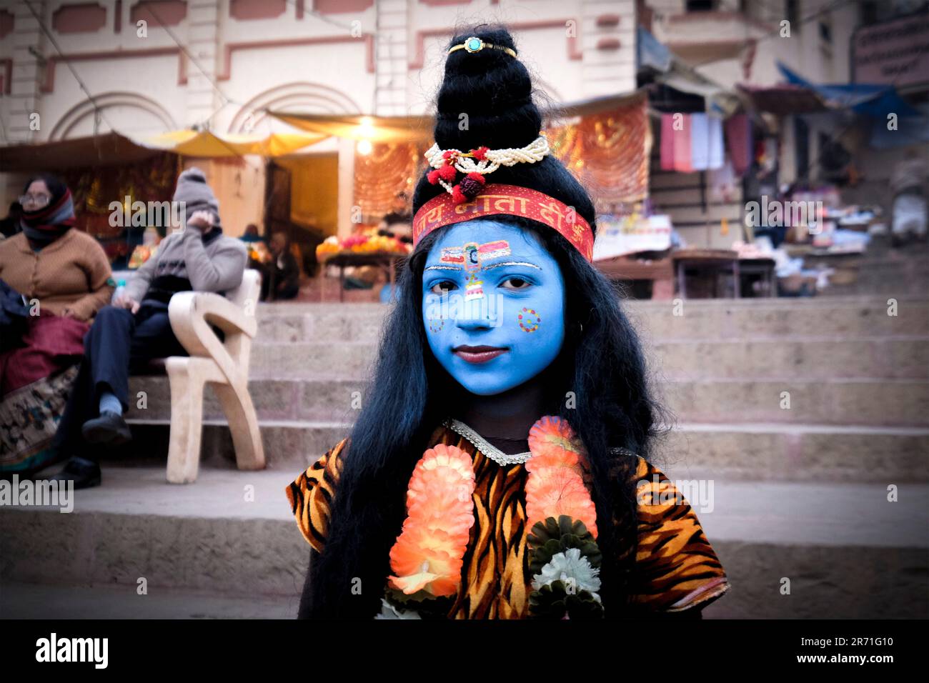 India, Varanasi, portrait Stock Photo - Alamy