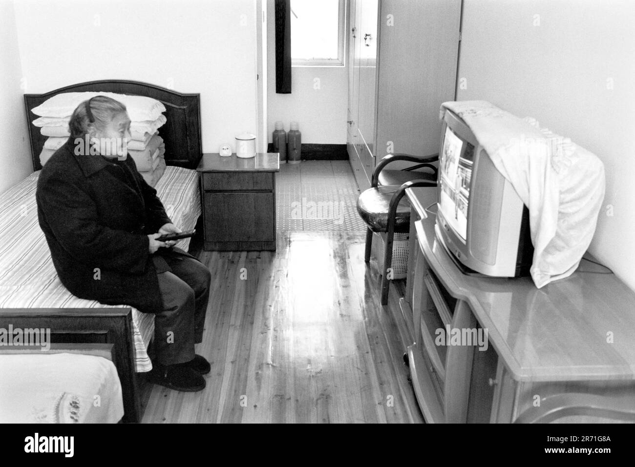 Home interior built in Black and White Stock Photos & Images - Alamy