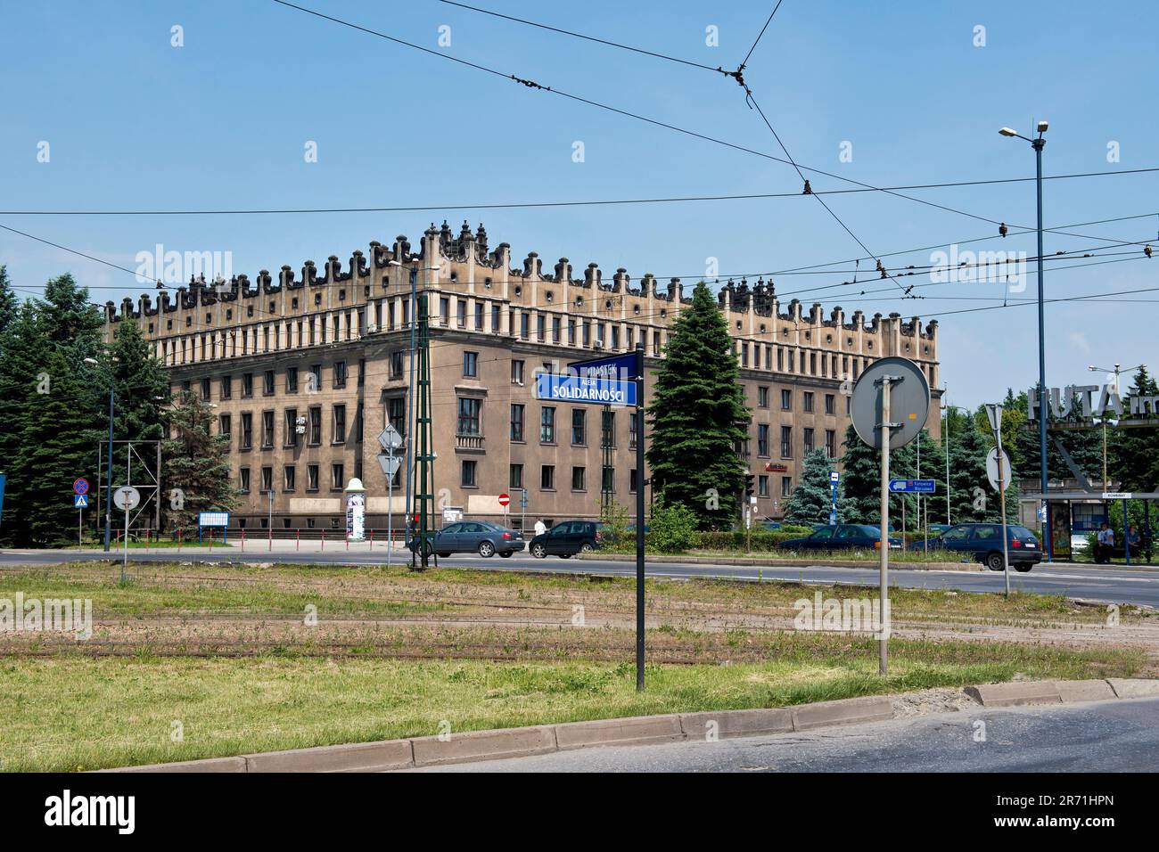 Krakow nowa huta area hi-res stock photography and images - Alamy