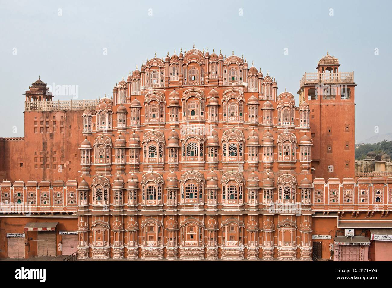 India, Rajasthan, Jaipur, Hawa Mahal or palace of wind Stock Photo - Alamy