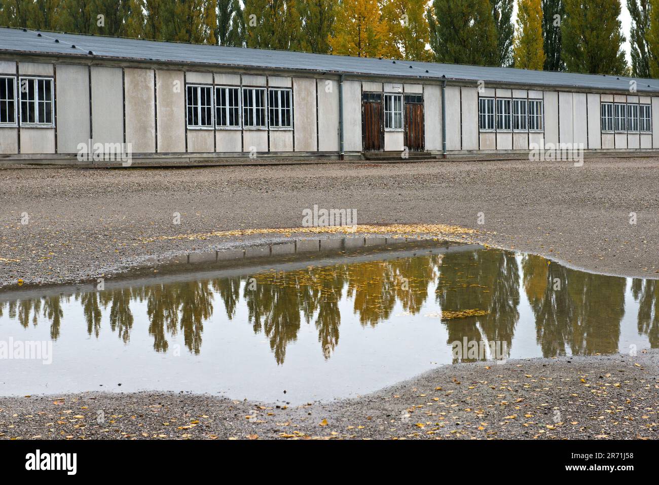 Nazi concentration camp barrack hi-res stock photography and images - Alamy