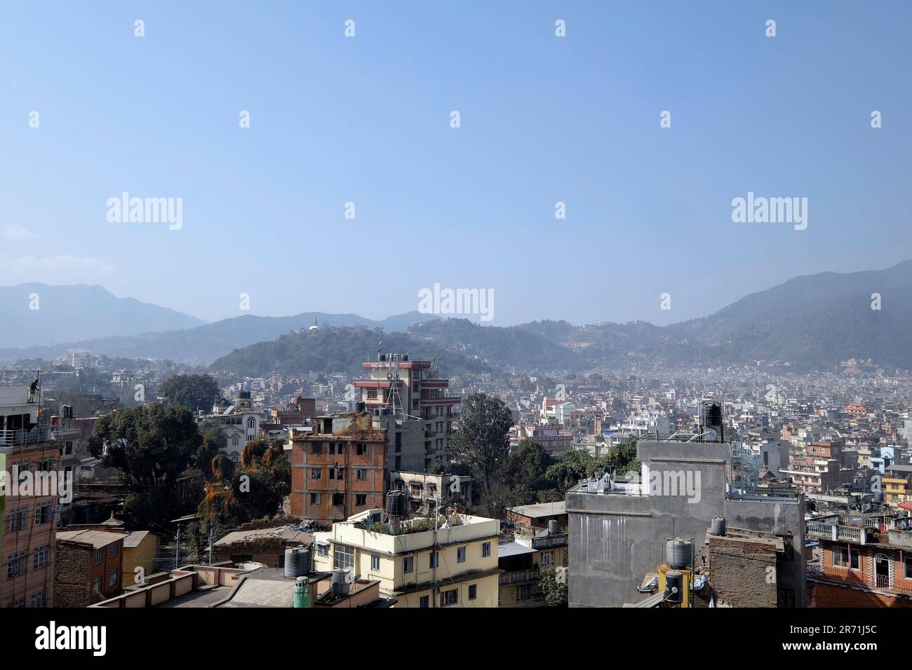 Nepal kathmandu landscape hi-res stock photography and images - Alamy