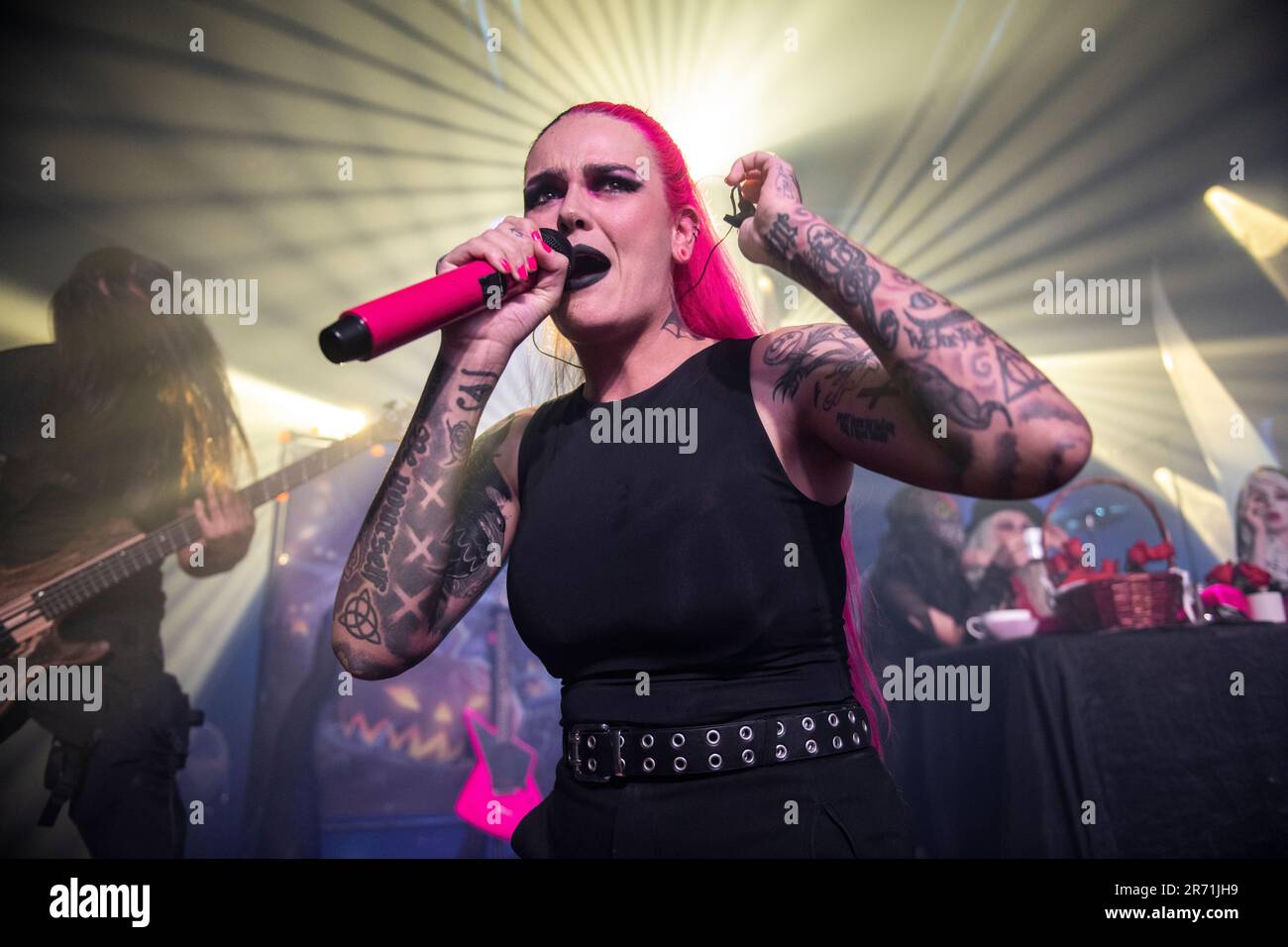 Megara performing at Sala Razzmatazz 2, Barcelona 10 Jun. 2023 ...