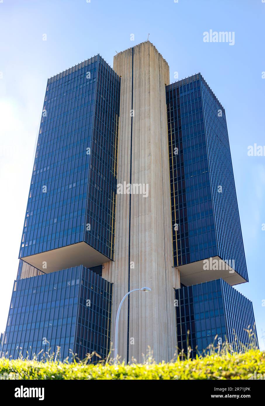 Central bank building in the city of Brasilia, capital of Brazil Stock ...
