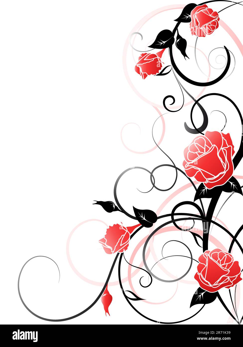 Vector trendy fantasy background Cut Out Stock Images & Pictures - Alamy