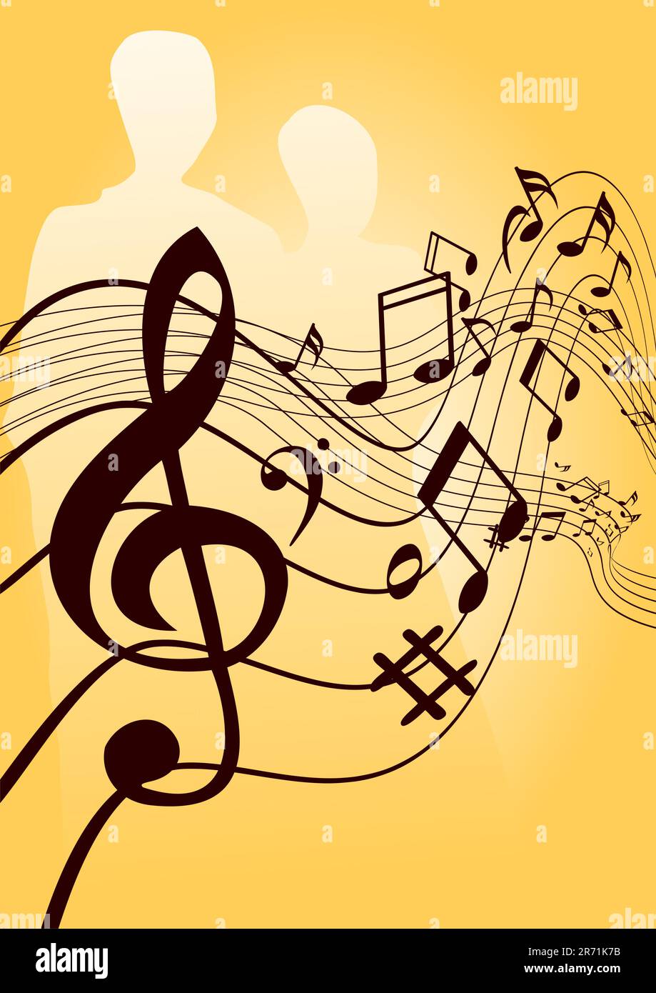 Classical music concert detail Stock Vector Images - Alamy