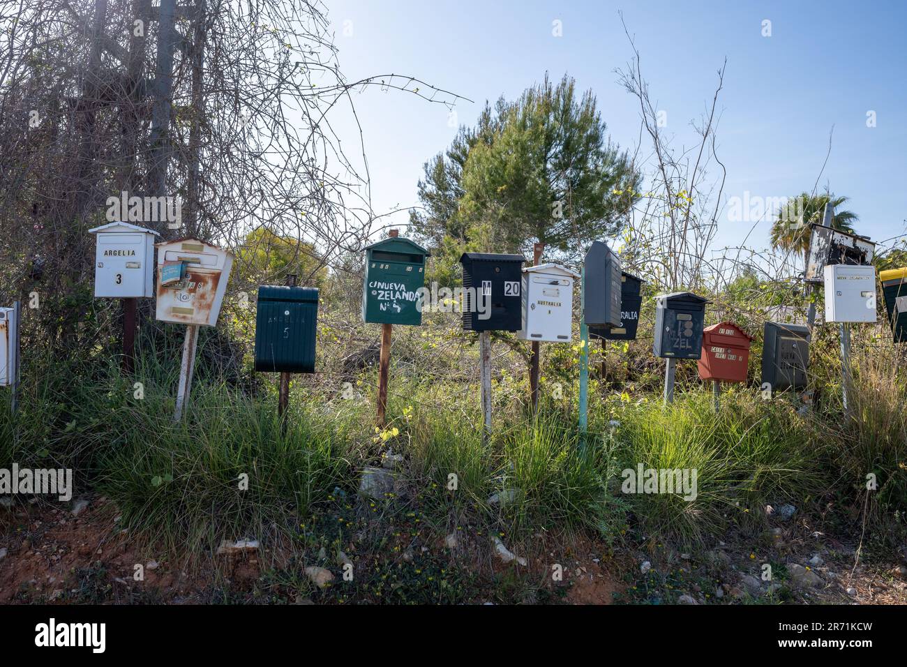 Various mailboxes hi-res stock photography and images - Alamy