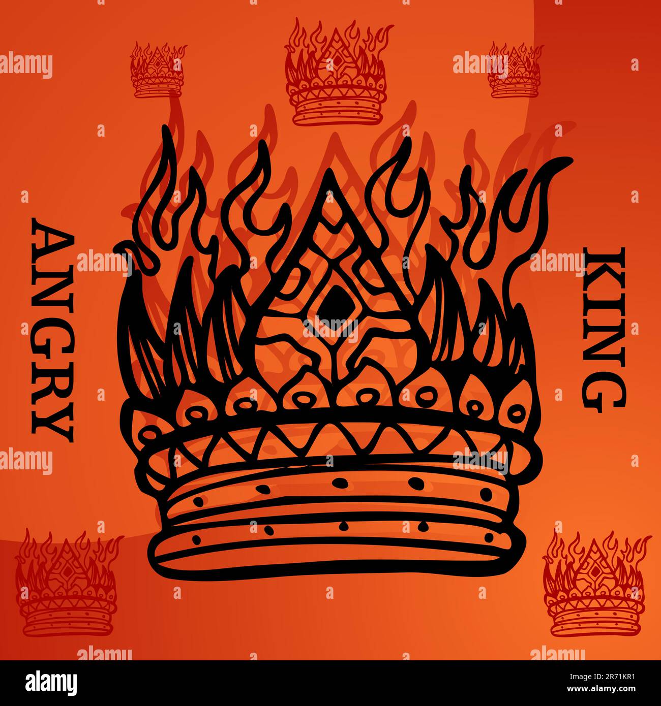 King and queen Stock Vector Images - Alamy